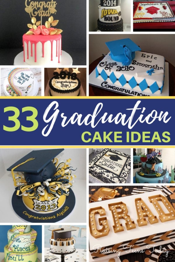 33 Graduation Cake Ideas Your Grad Will Love - Raising Teens Today