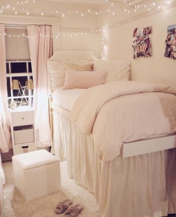 22 Gorgeous Neutral Dorm Room Ideas - Raising Teens Today