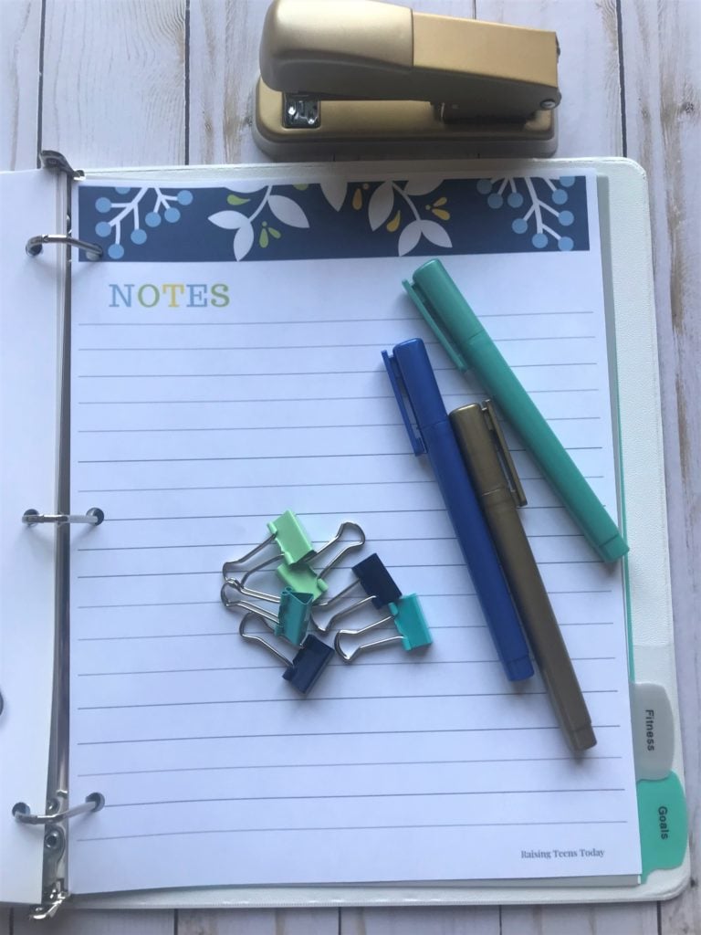 Printable Student Binder for Back-to-School 2023-2024 (25+FREE Pages ...