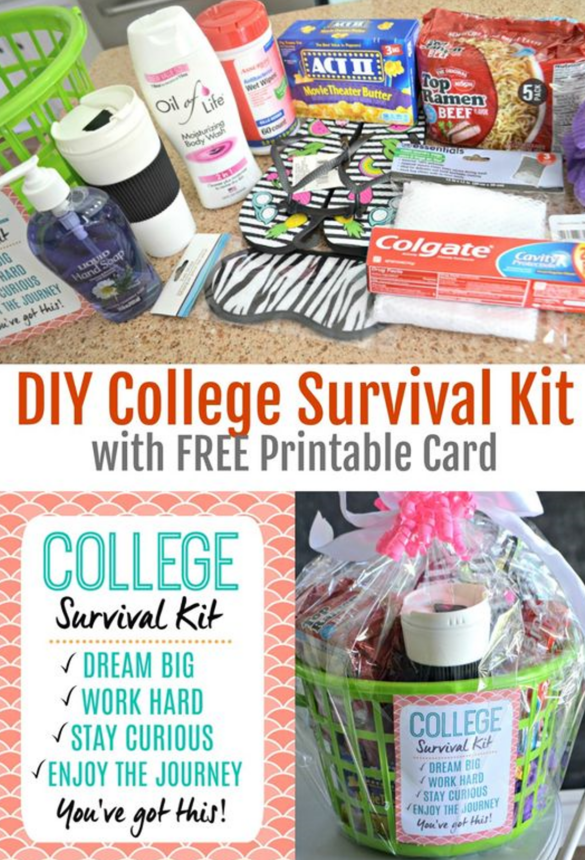 32 DIY High School Graduation Gift Baskets Grads Will Love - Raising ...