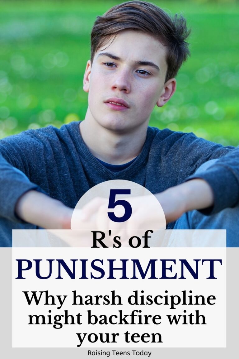 The Five R's of Punishment: Why Harsh Discipline Might Backfire with ...
