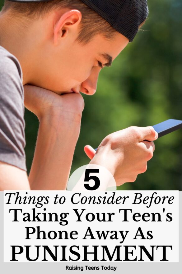 5 Things to Consider Before Taking Your Teen's Phone Away as Punishment ...