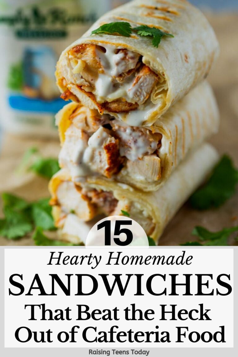 15 Hearty Homemade Sandwiches that Beat the Heck Out of Cafeteria Food ...