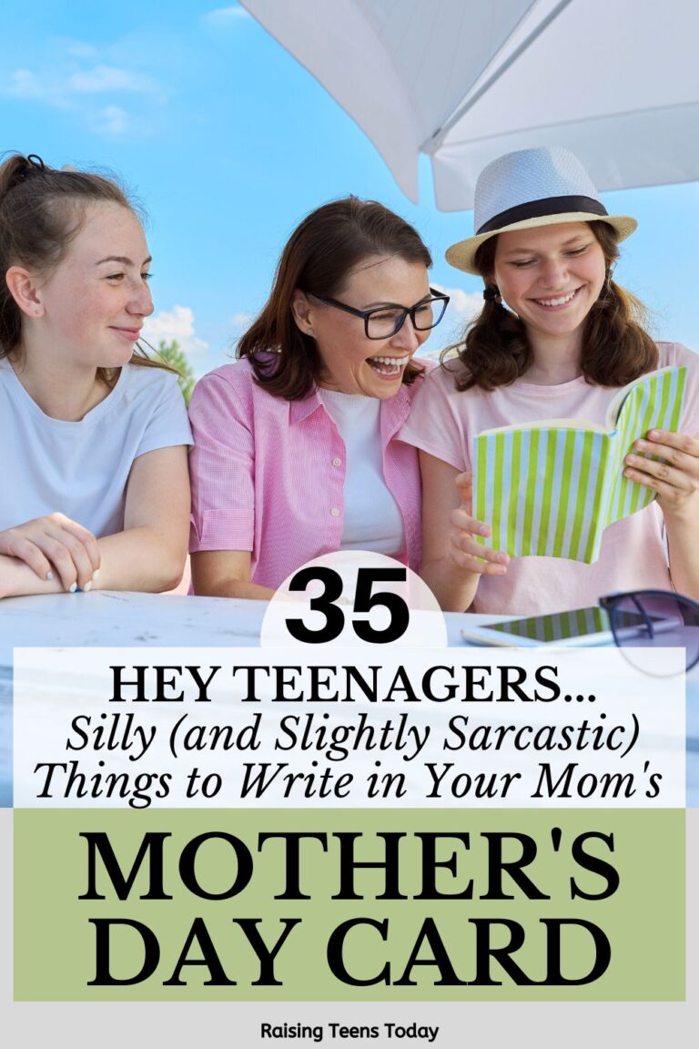 Hey Teens, Here's 35 Funny Things to Write in a Mother's Day Card ...