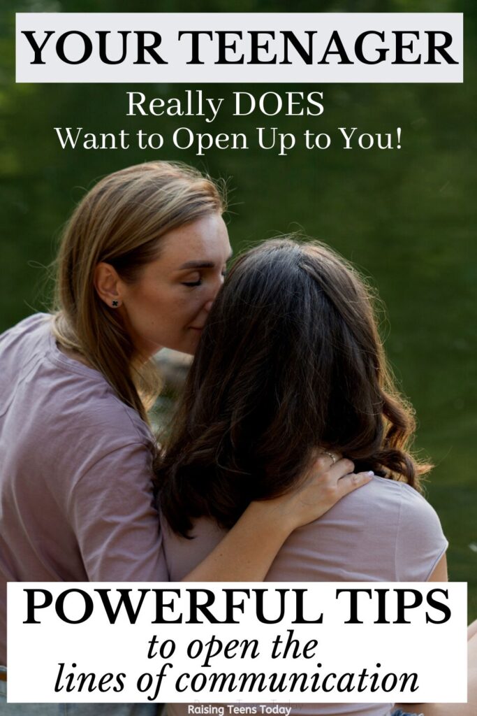 Your Teen Really DOES Want to Talk to You: Tips for Opening Up the ...