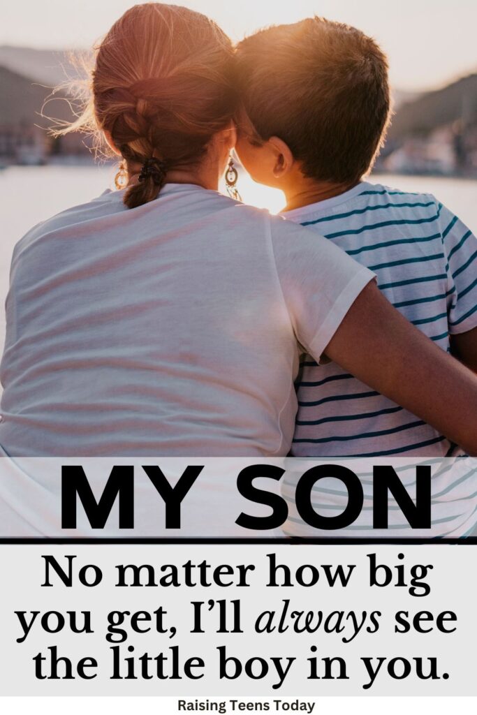 My Son, No Matter How Big You Get, I’ll Always See the Little Boy in ...