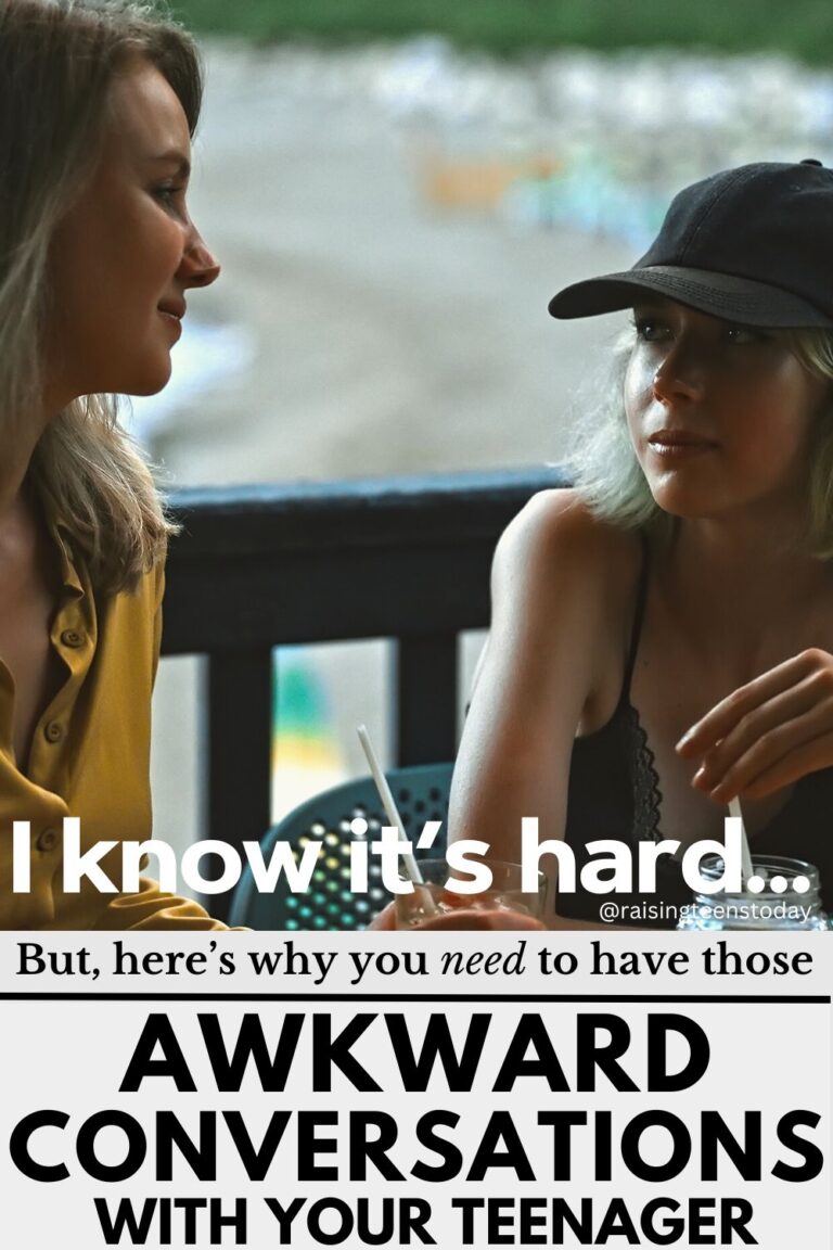 Why You NEED to Have Those Awkward Conversations with Your Teen ...