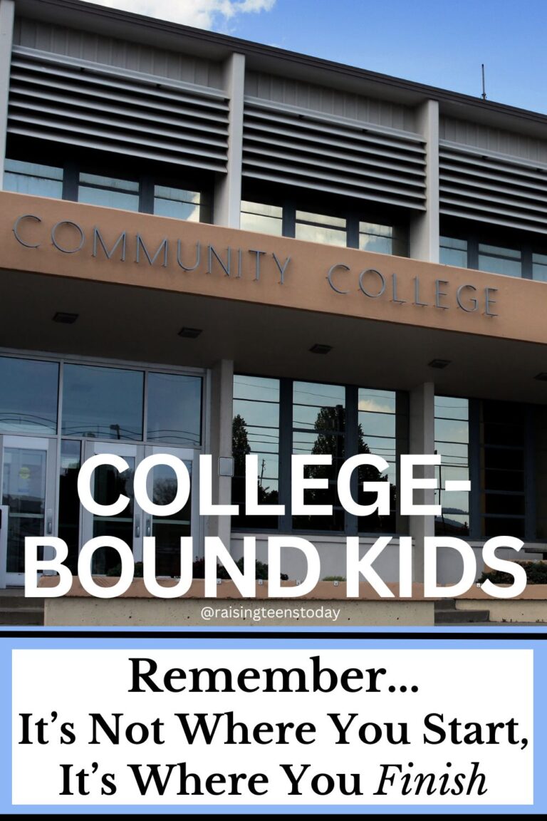 College-Bound Kids, Remember... It's Not Where You Start, It's Where ...